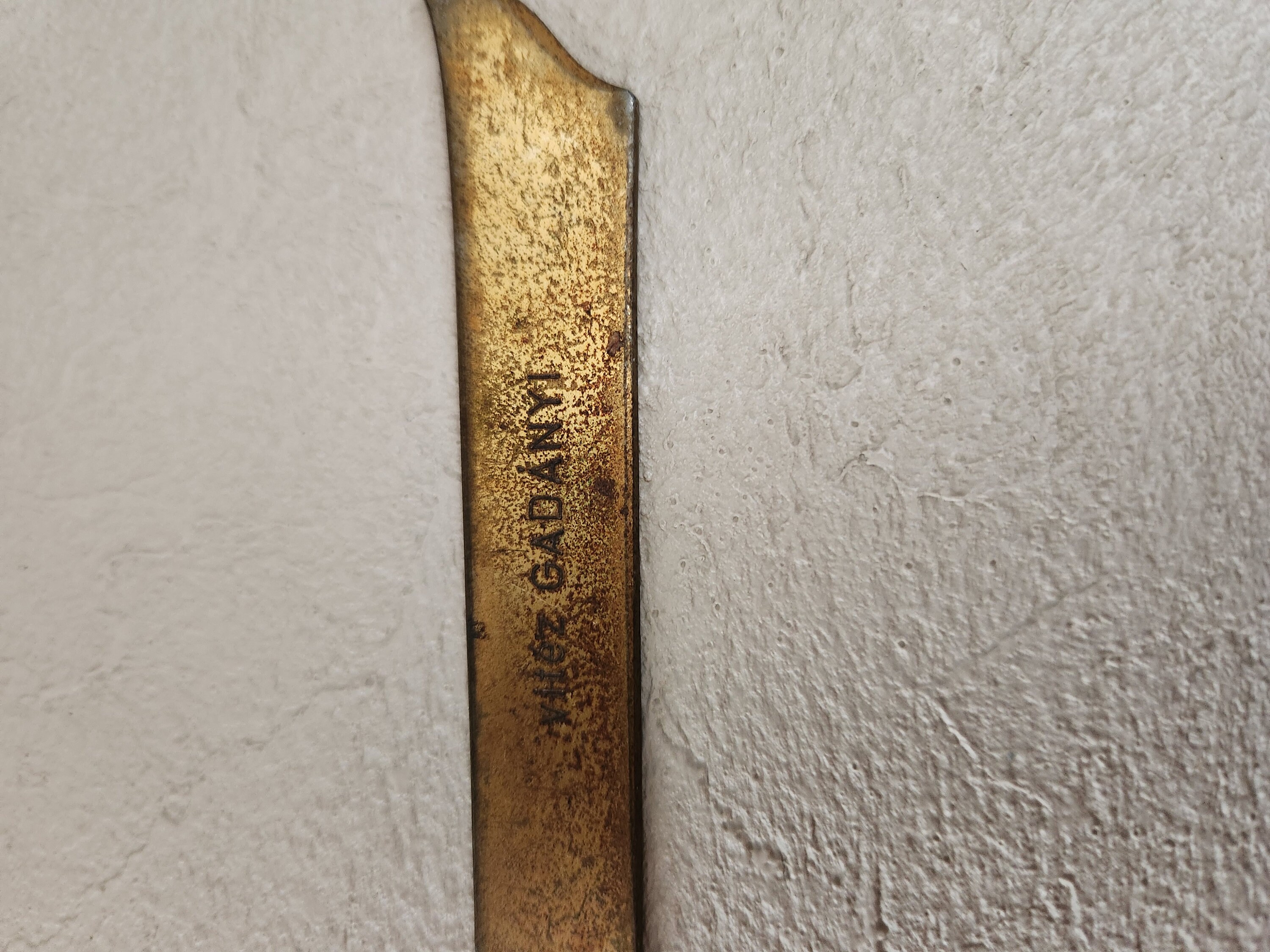 A Rare Knife From Hungary - Vitez GADANYI on Handle - Etsy