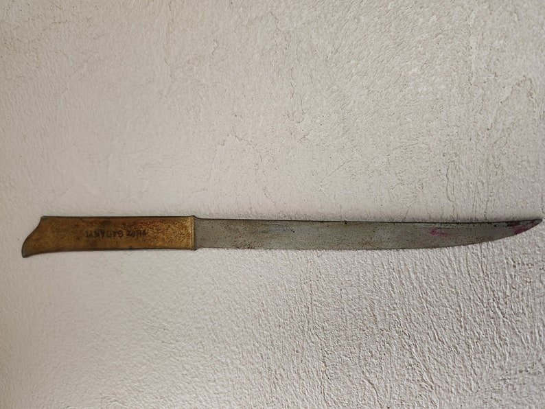 A Rare Knife From Hungary - Vitez GADANYI on Handle - Etsy