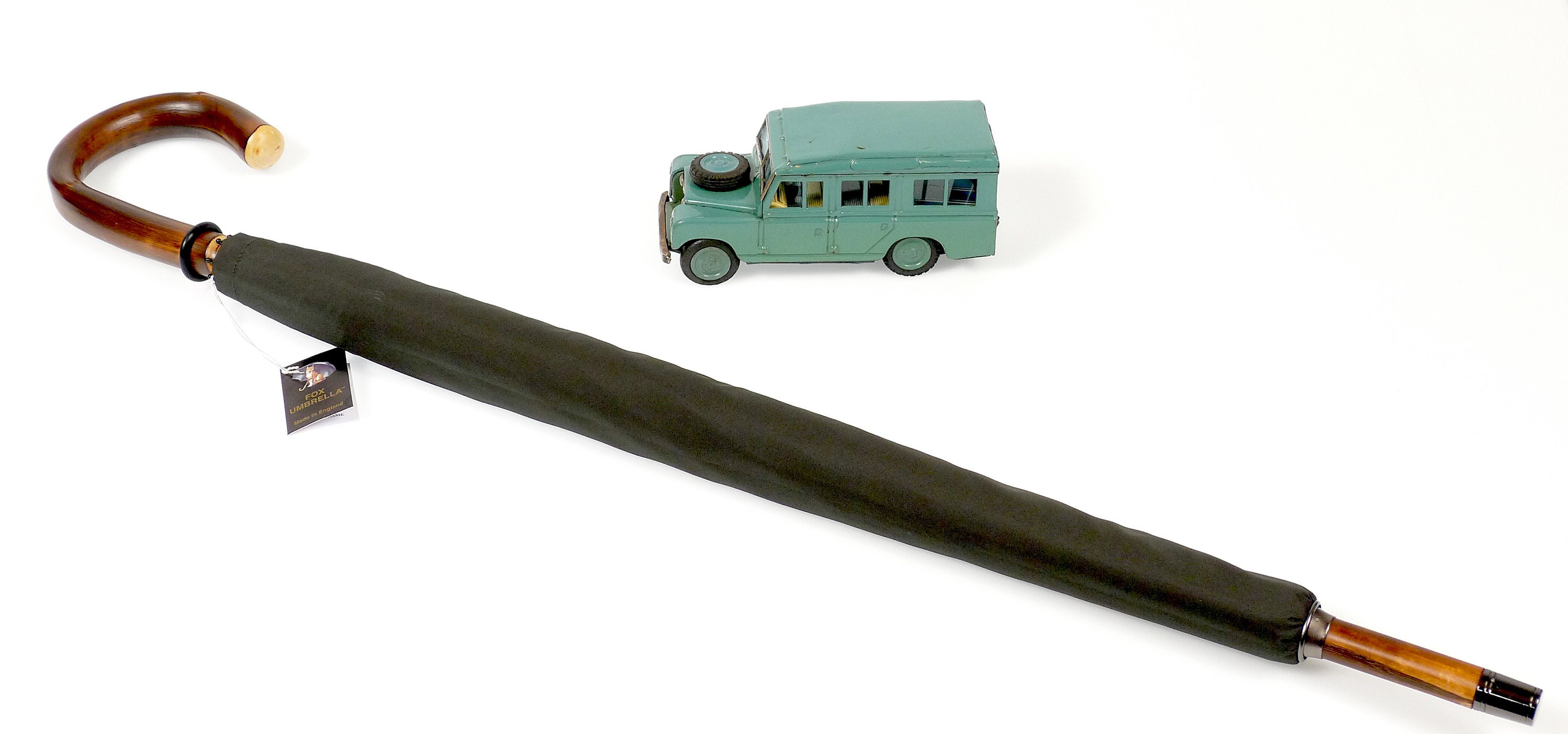 Fox Umbrella RS3 Polished Chestnut Solid Green Umbrella - Etsy UK