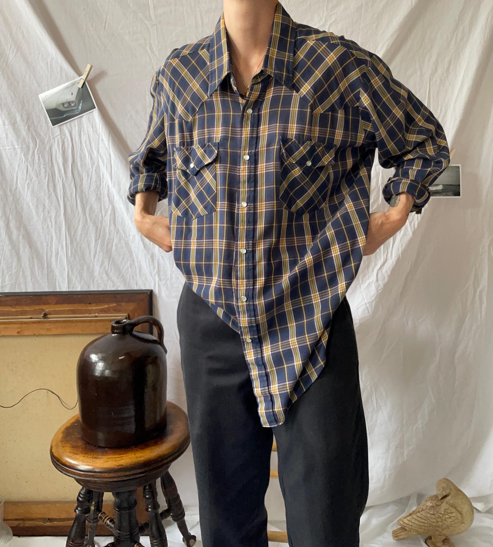 Vintage Button Up - Etsy