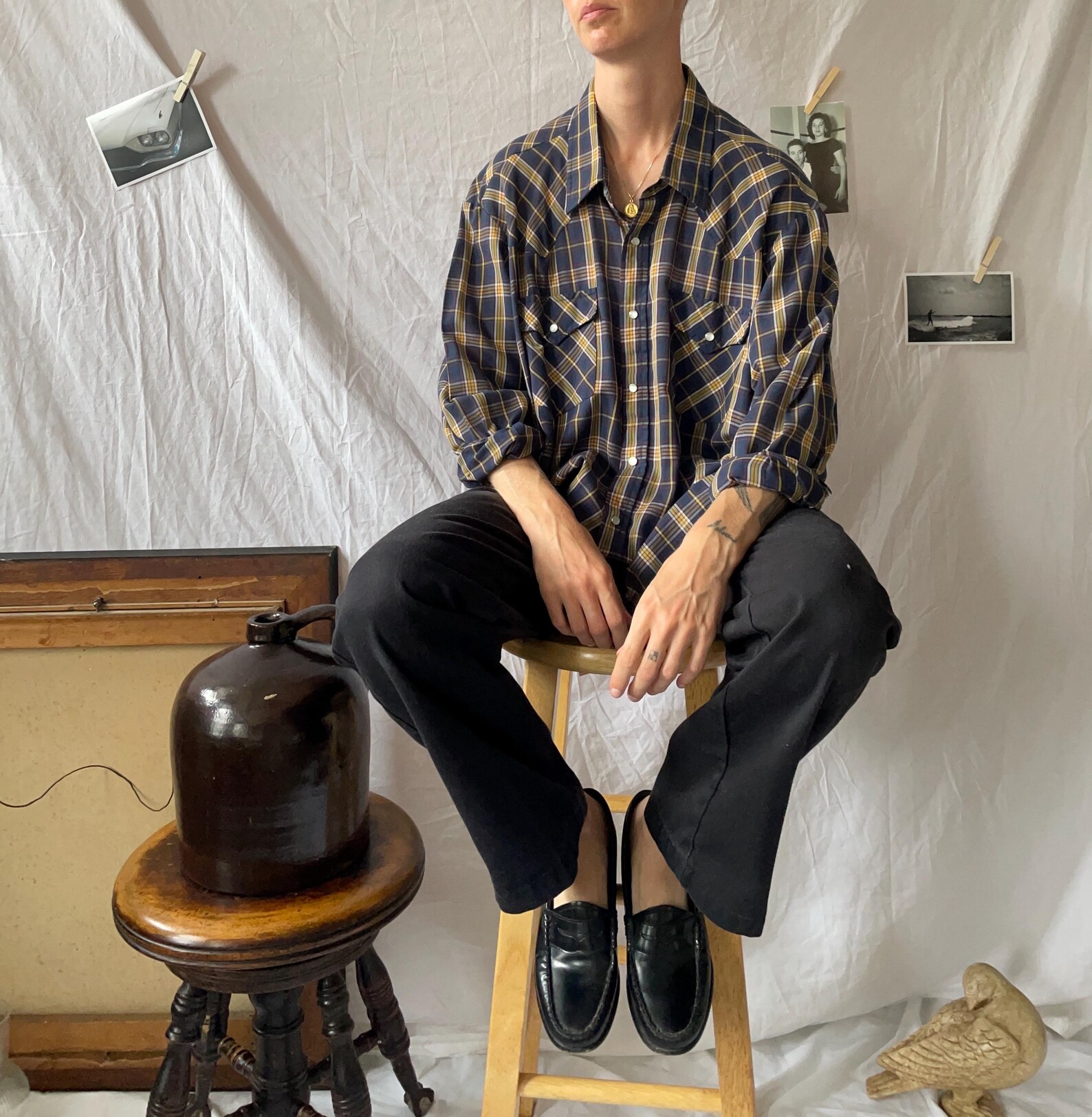Vintage Button Up - Etsy