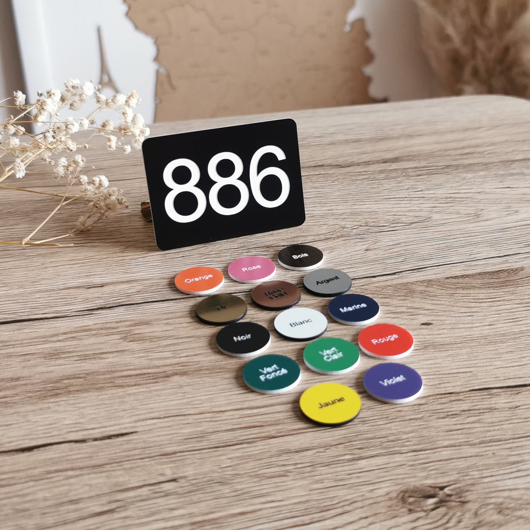 Mailbox Numbers - Personalized Mailbox Plate 3 Digits 5 Cm X 7 Cm ...