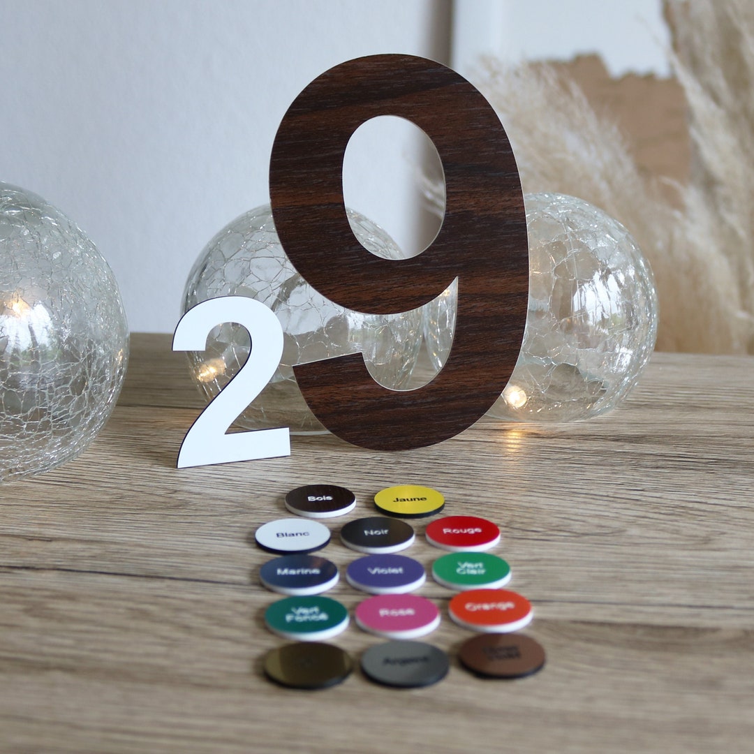 Mailbox Numbers Cut-out Numbers Giant Letter Number Mailbox Number ...