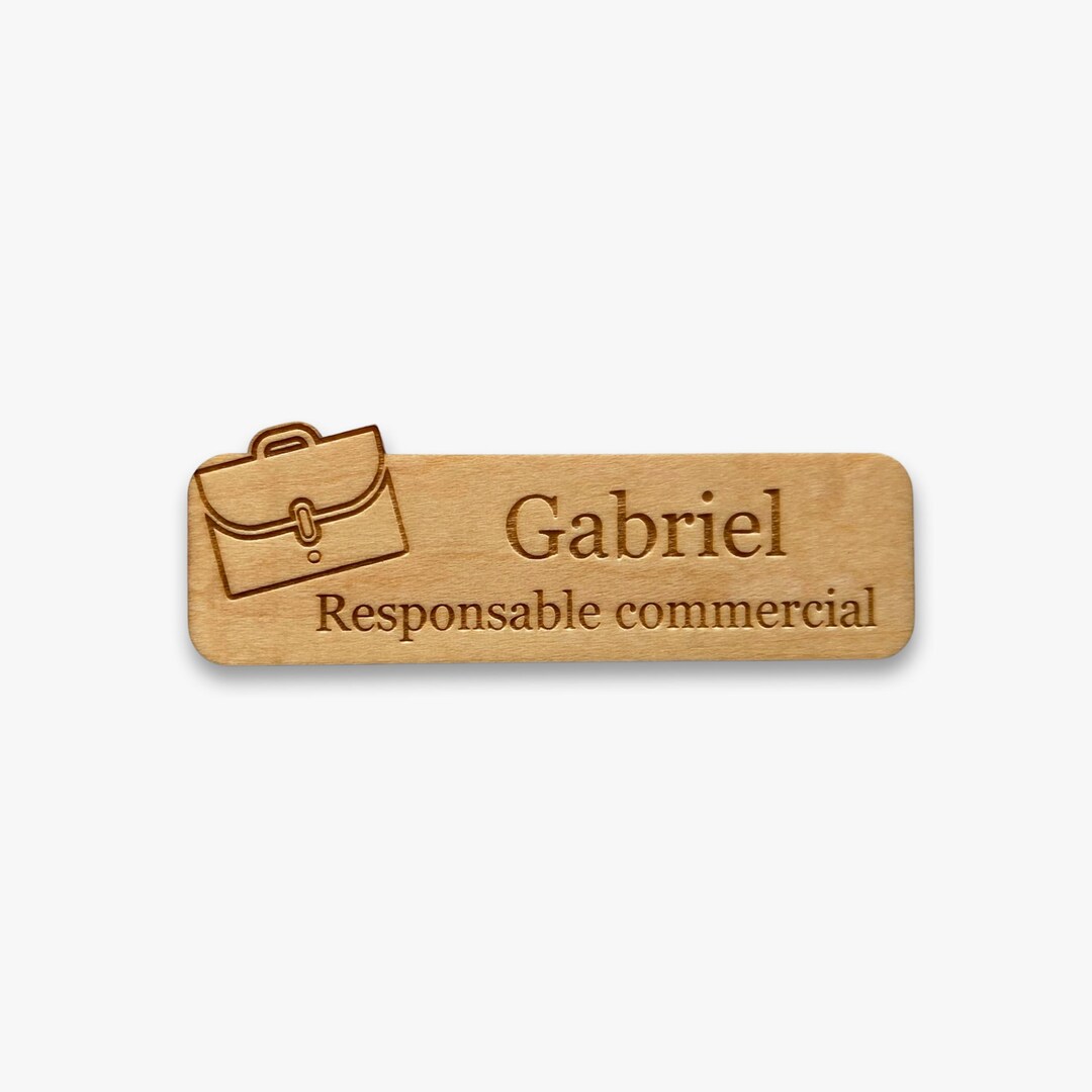 Sales Manager Badge - Personalized Sales Badge - Magnetic Manager ...