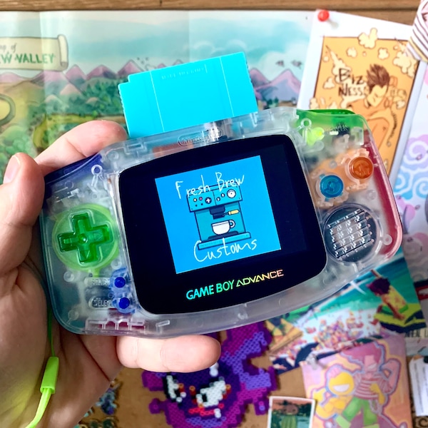 Custom Gameboy Advance - Etsy