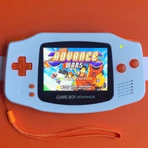 Custom Gameboy Advance GBA Backlit IPS Mod white / Choose Your Colors ...