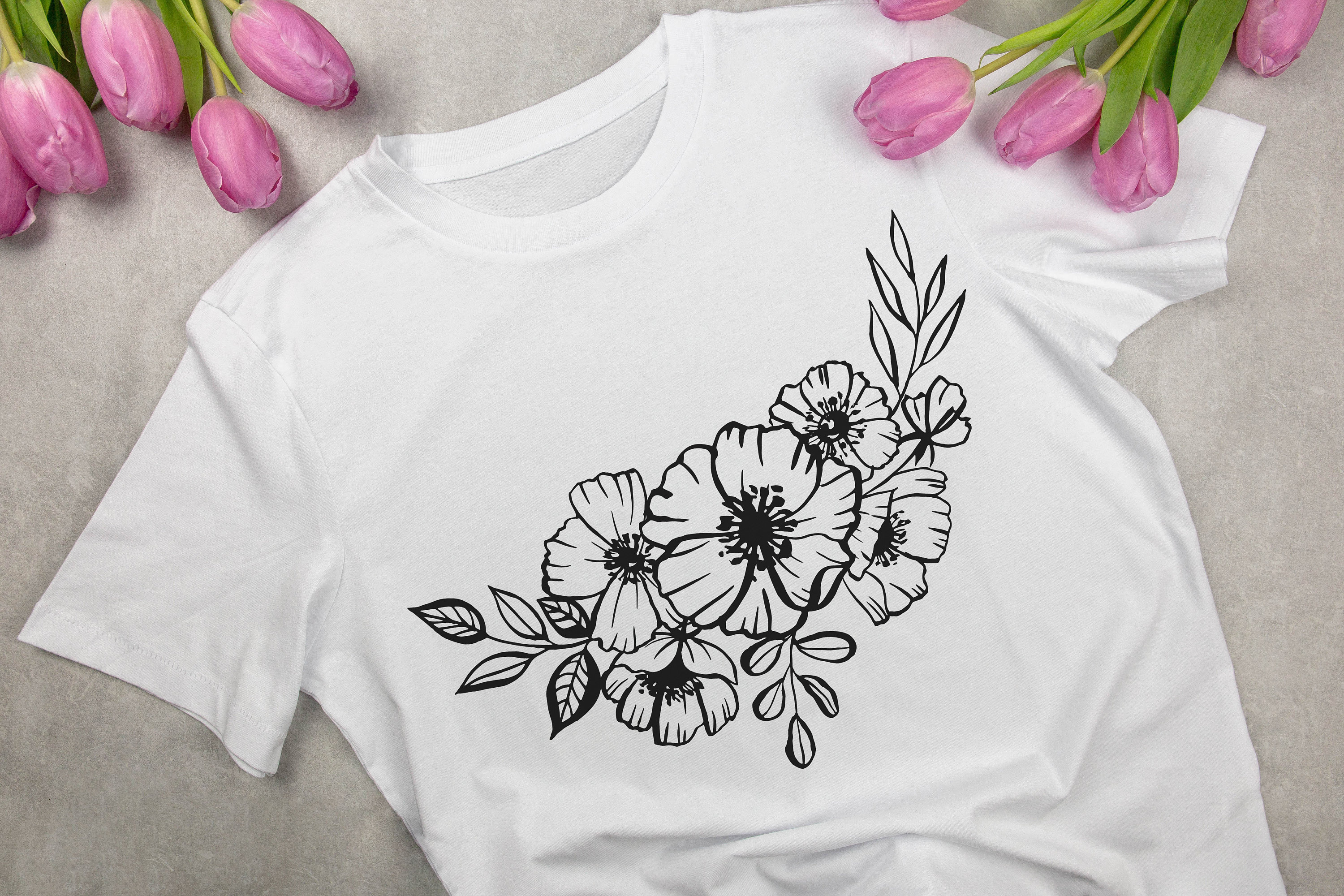 Flowers Svg Floral Arrangements Svg Bouquet Svg Flower Svg - Etsy