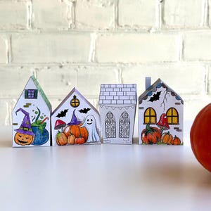 Printable Paper House Template | DIY Printable Coloring Craft ...