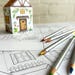 Printable Paper House Template | DIY Printable Coloring Craft ...