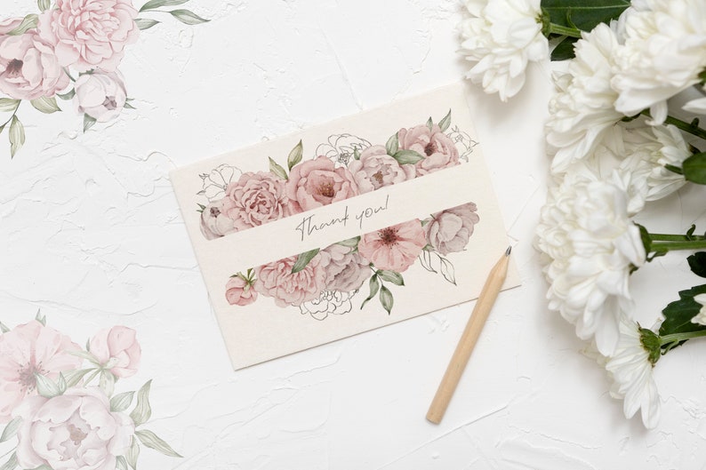 Peony Frames PNG Floral Frame Geometry Frame Watercolor - Etsy