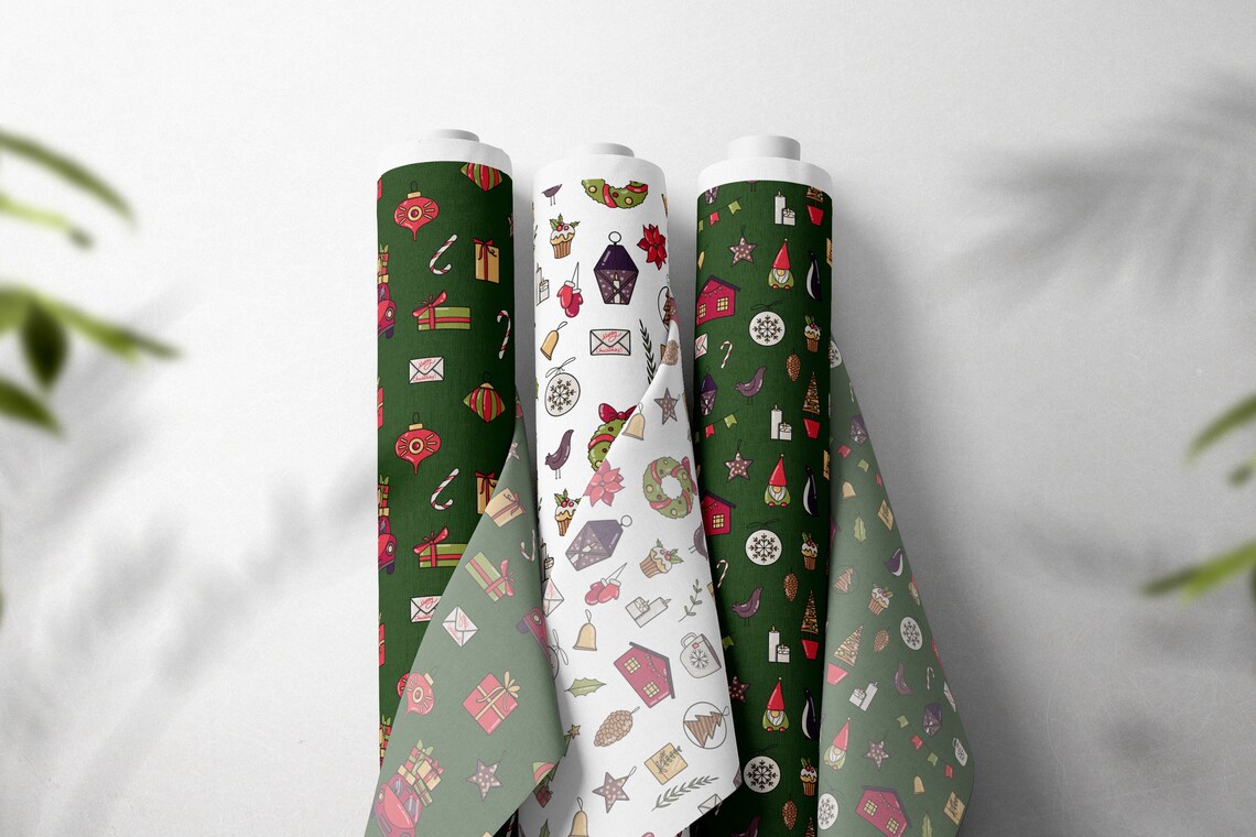 Christmas Patterns Christmas Digital Paper Seamless - Etsy