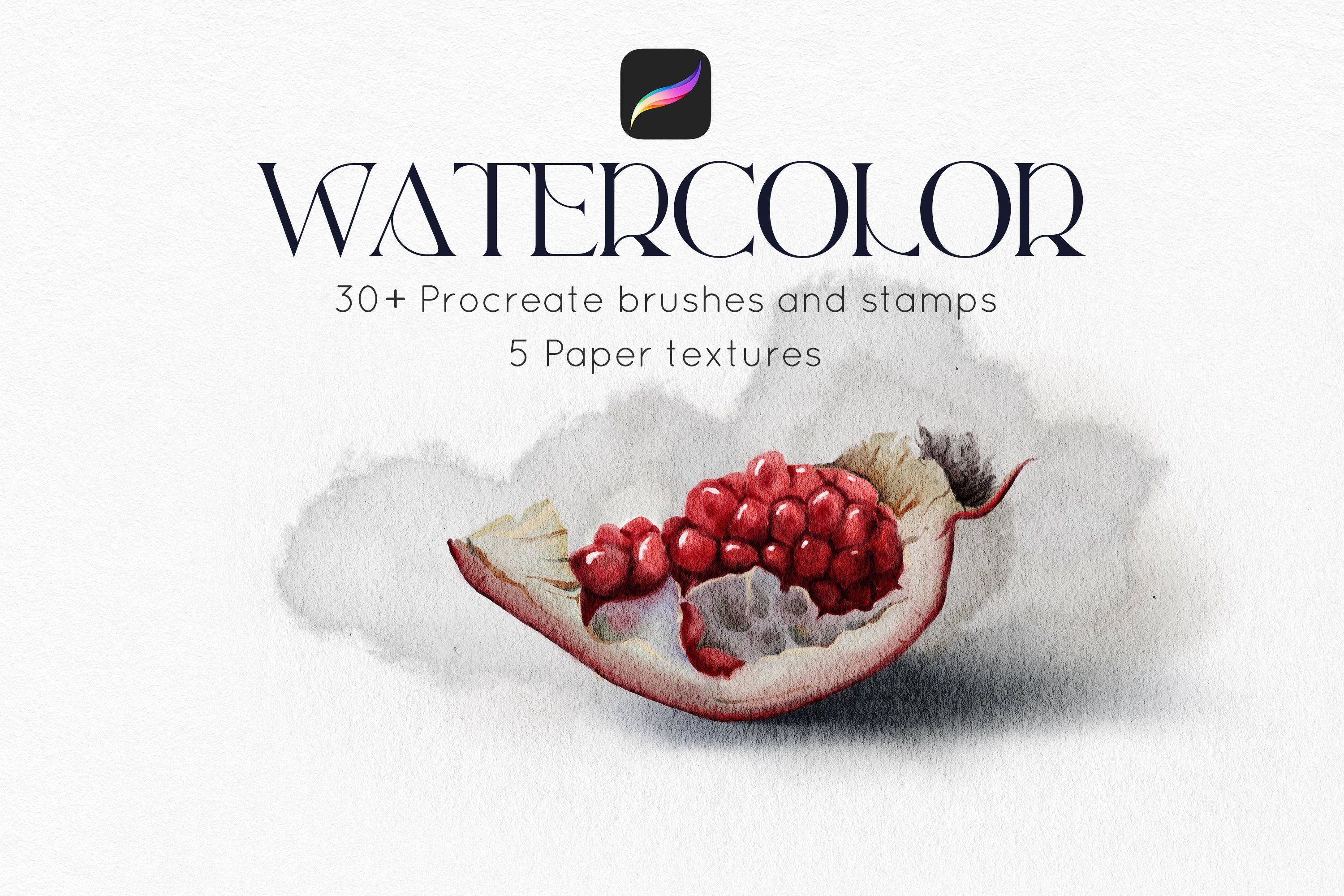 Procreate Watercolor Brushes & Paper - Watercolor Brushes Procreate ...
