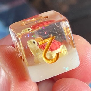 Red Turtle Dnd Dice Set for Dungeons and Dragons | D20 TTRPG Polyhedral ...