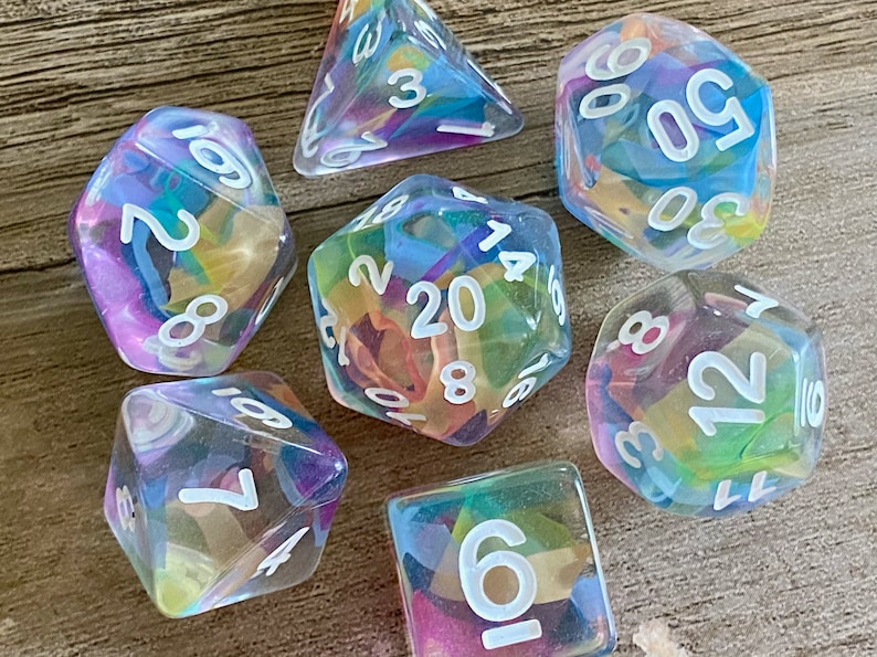 Bard Song Dnd Dice Set for Dungeons and Dragons D20 TTRPG - Etsy