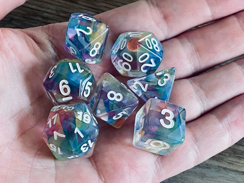 Bard Song Dnd Dice Set for Dungeons and Dragons D20 TTRPG - Etsy