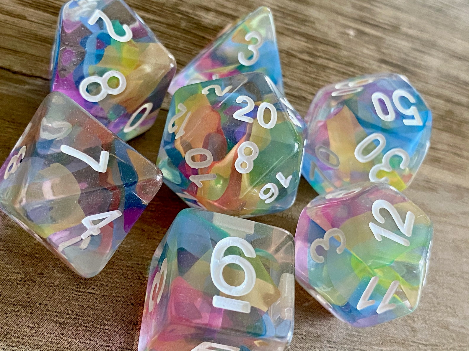 Bard Song Dnd Dice Set for Dungeons and Dragons D20 TTRPG Polyhedral ...