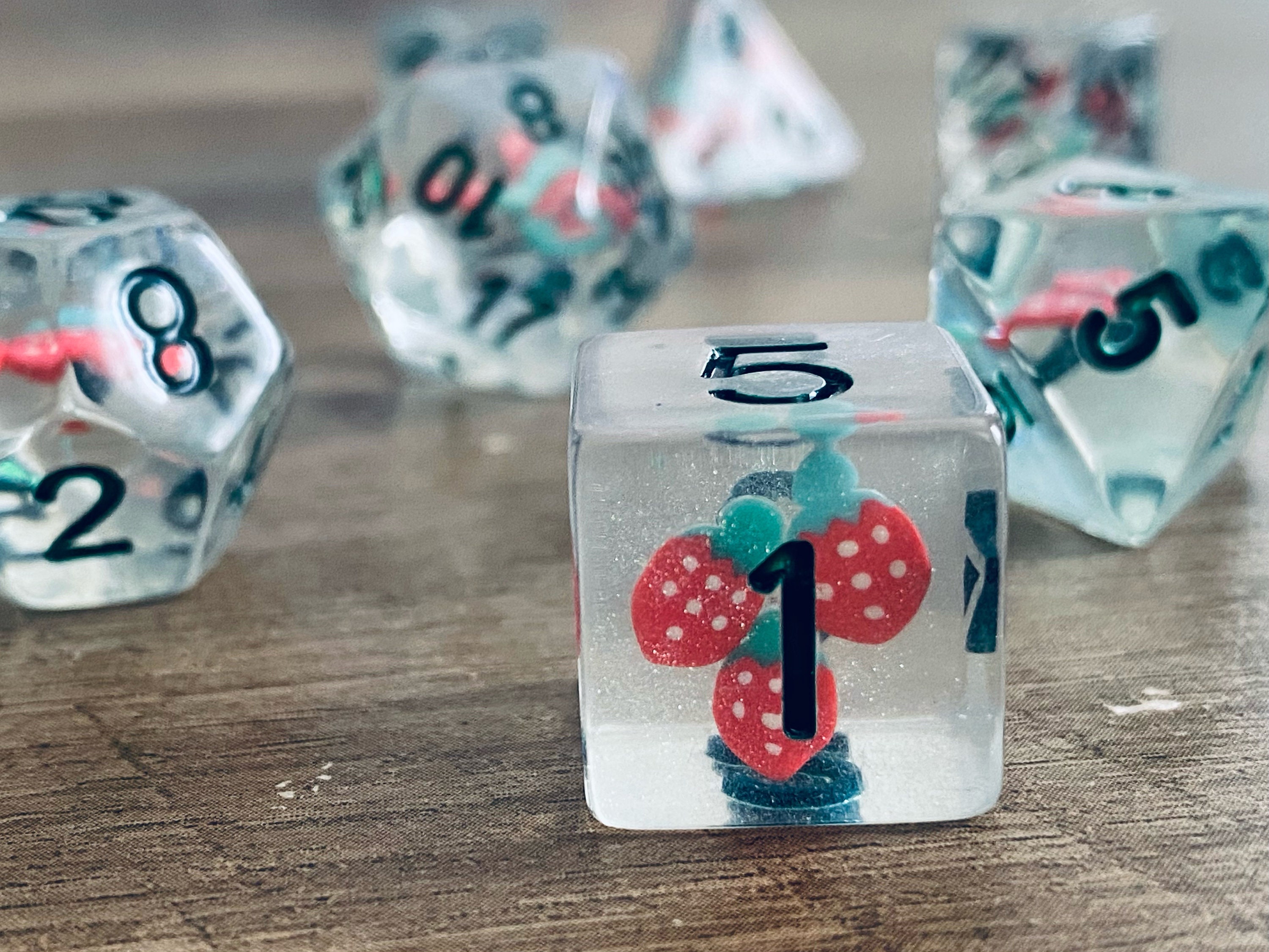 Berry Blast Dnd Dice Set for Dungeons and Dragons D20 TTRPG | Etsy