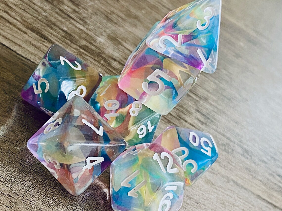 Bard Song Dnd Dice Set for Dungeons and Dragons D20 TTRPG - Etsy
