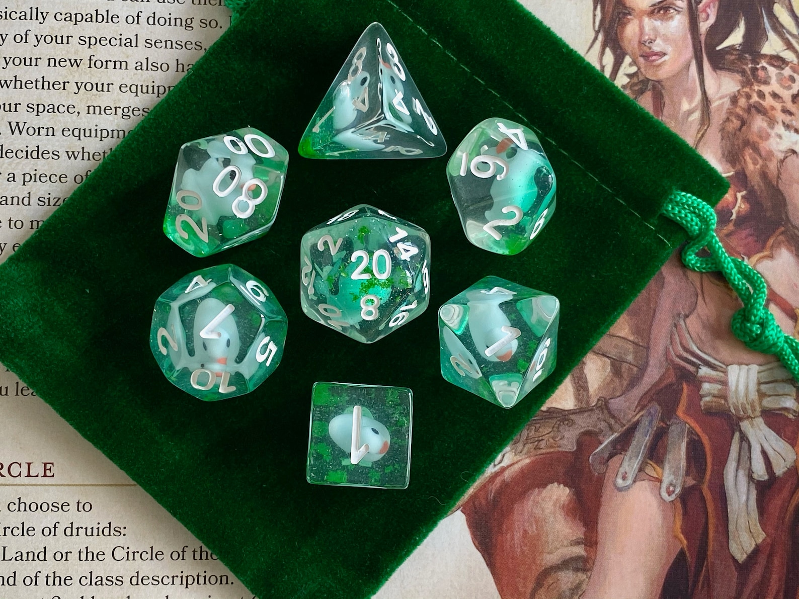 Rubber Ducky Dnd Dice Set Blue D20 TTRPG Polyhedral Dice - Etsy