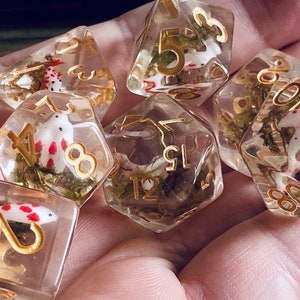 Koi Fish Dnd Dice Set for Dungeons and Dragons | D20 TTRPG Polyhedral ...