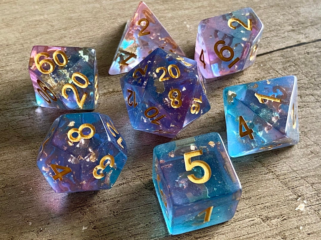 Cosmic Edge Dnd Dice Set for Dungeons and Dragons | D20 TTRPG ...