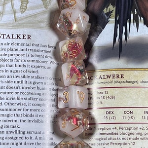 Red Turtle Dnd Dice Set for Dungeons and Dragons | D20 TTRPG Polyhedral ...