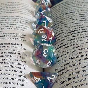 Bard Song Dnd Dice Set for Dungeons and Dragons | D20 TTRPG Polyhedral ...