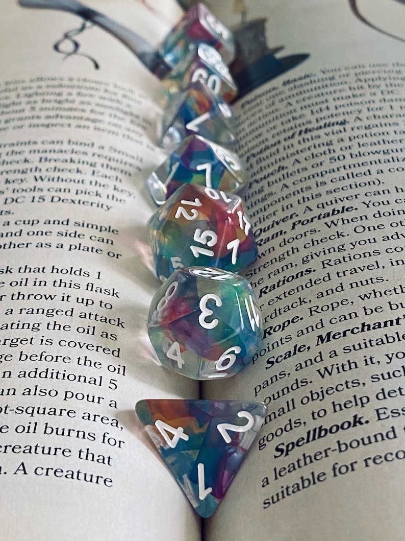 Bard Song Dnd Dice Set for Dungeons and Dragons D20 TTRPG - Etsy
