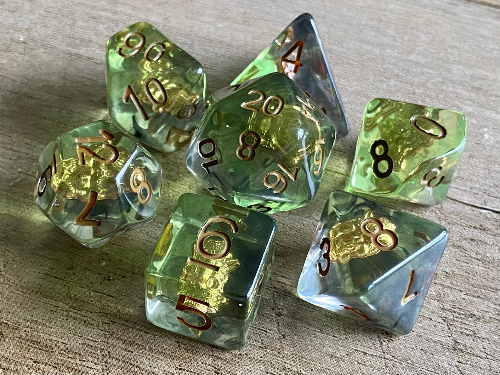 Wolf Head Dnd Dice Set for Dungeons and Dragons D20 TTRPG | Etsy