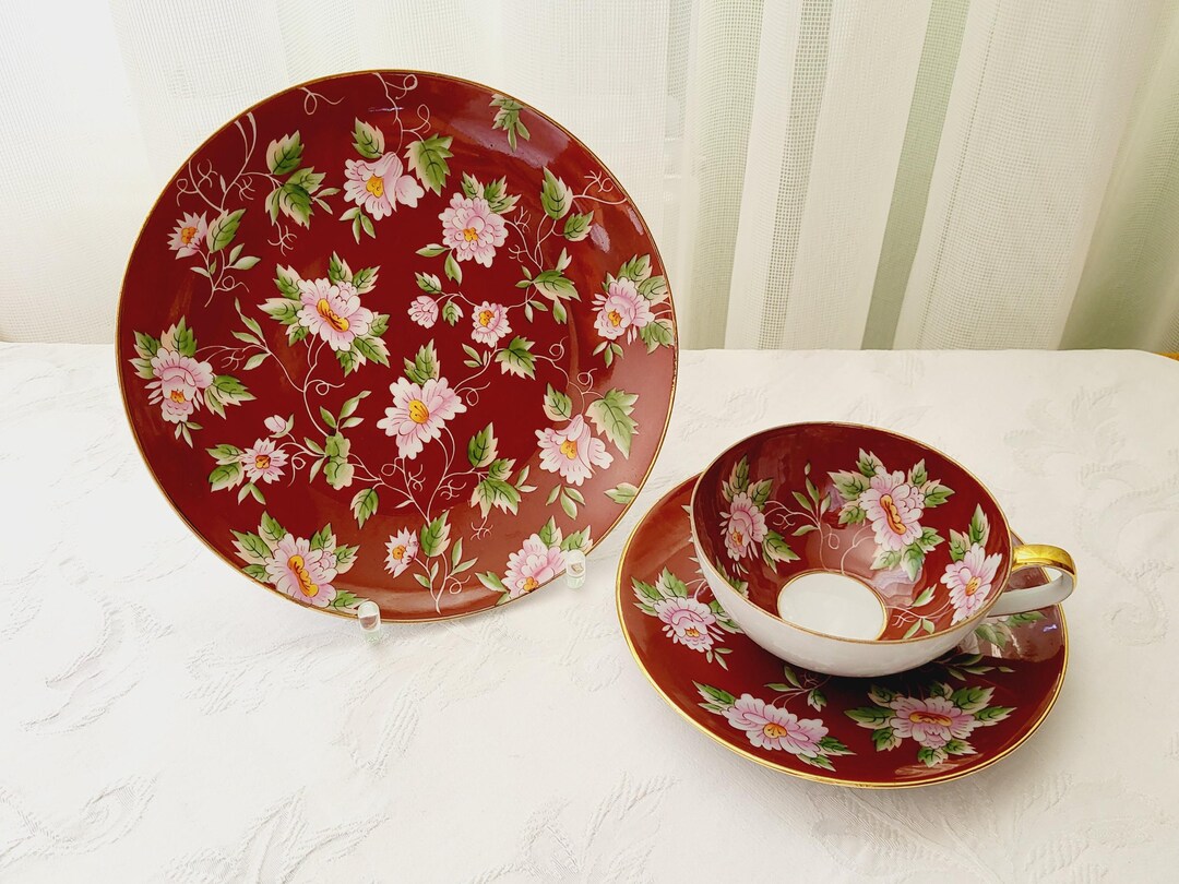 Schmiedefeld Tea Set Collector's Set Cup Saucer Porcelain Vintage - Etsy