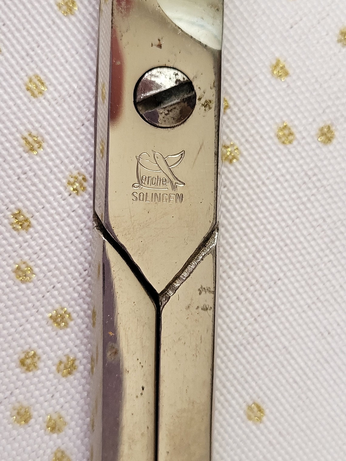 Lerche Solingen Old Vintage Scissors Tailor's Scissors - Etsy