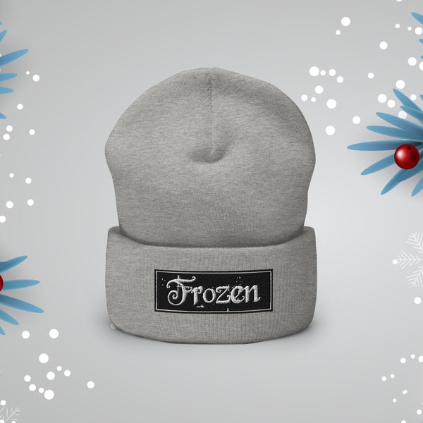 Frozen Beanie - Etsy