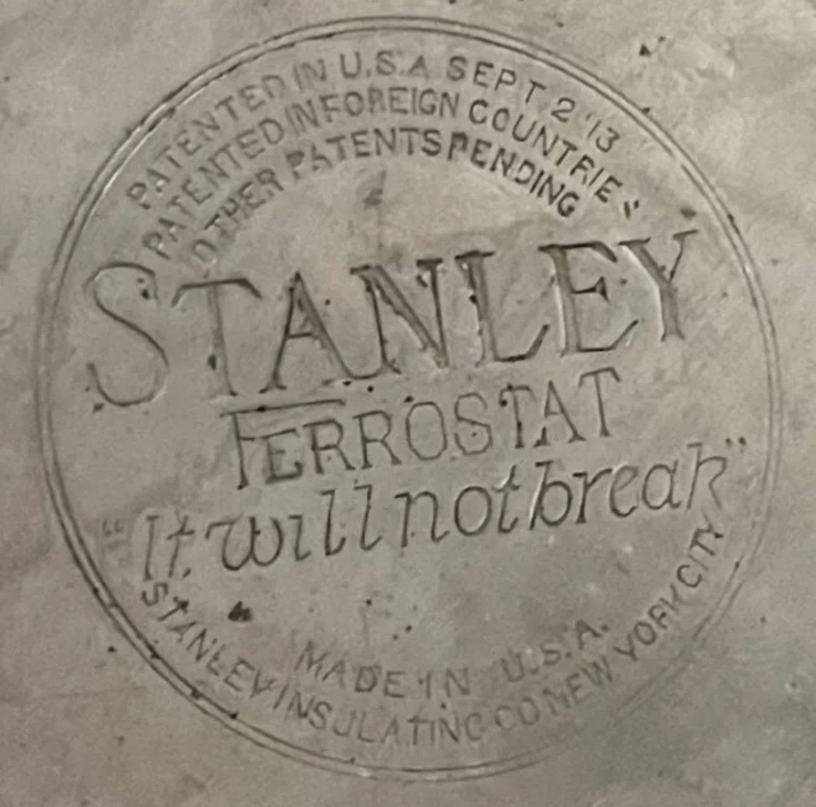 Antique Vintage Stanley Ferrostat Thermos 1913 PAN PAC Exposition - Etsy