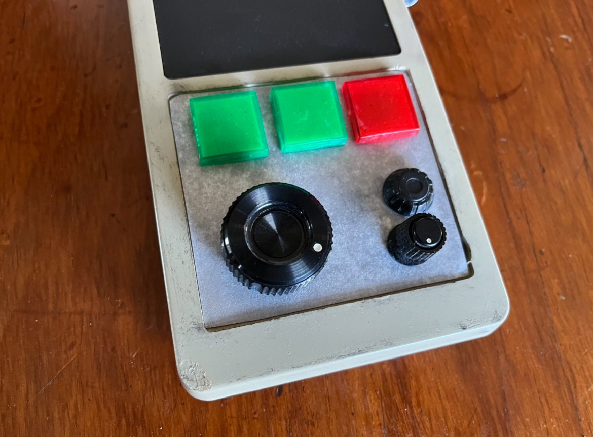 Star Wars Datapad Prop Replica Lifesize 1:1 Coleco Found Part Book of Boba Fett Majordomo ...