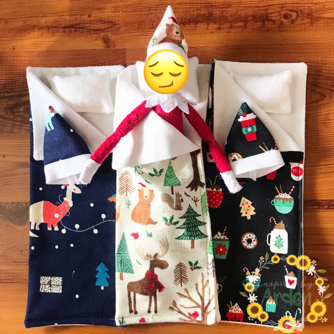 Elf Sized Sleeping Bag Matching Hat - Etsy