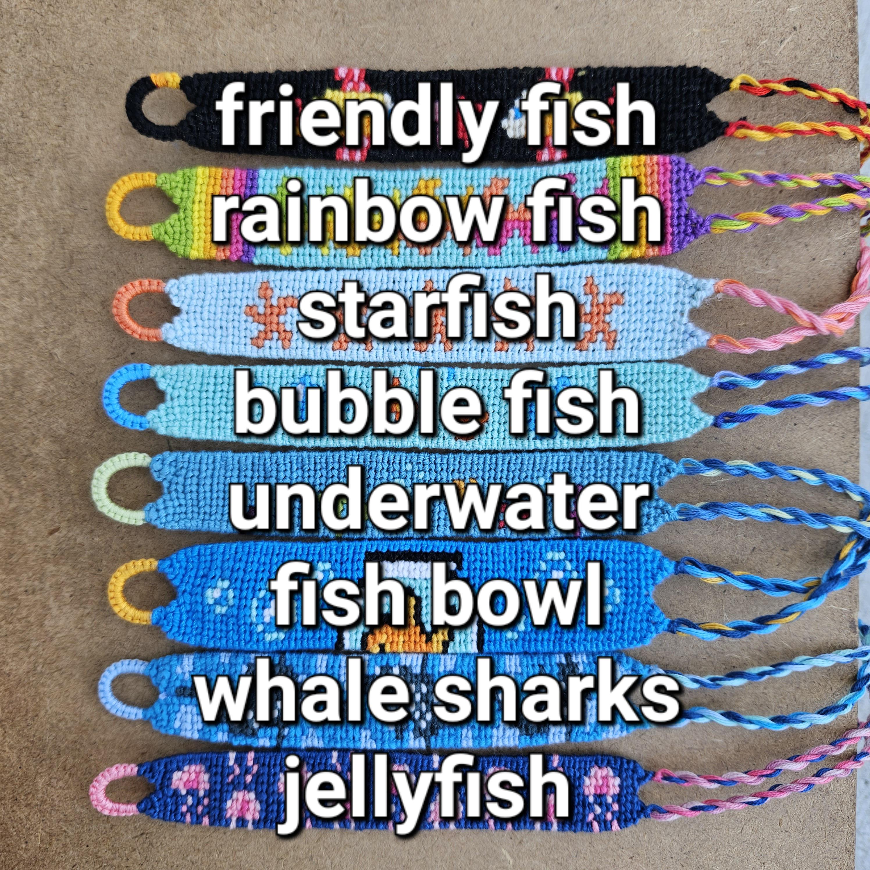 Fish Summer Friendship Bracelets - Etsy
