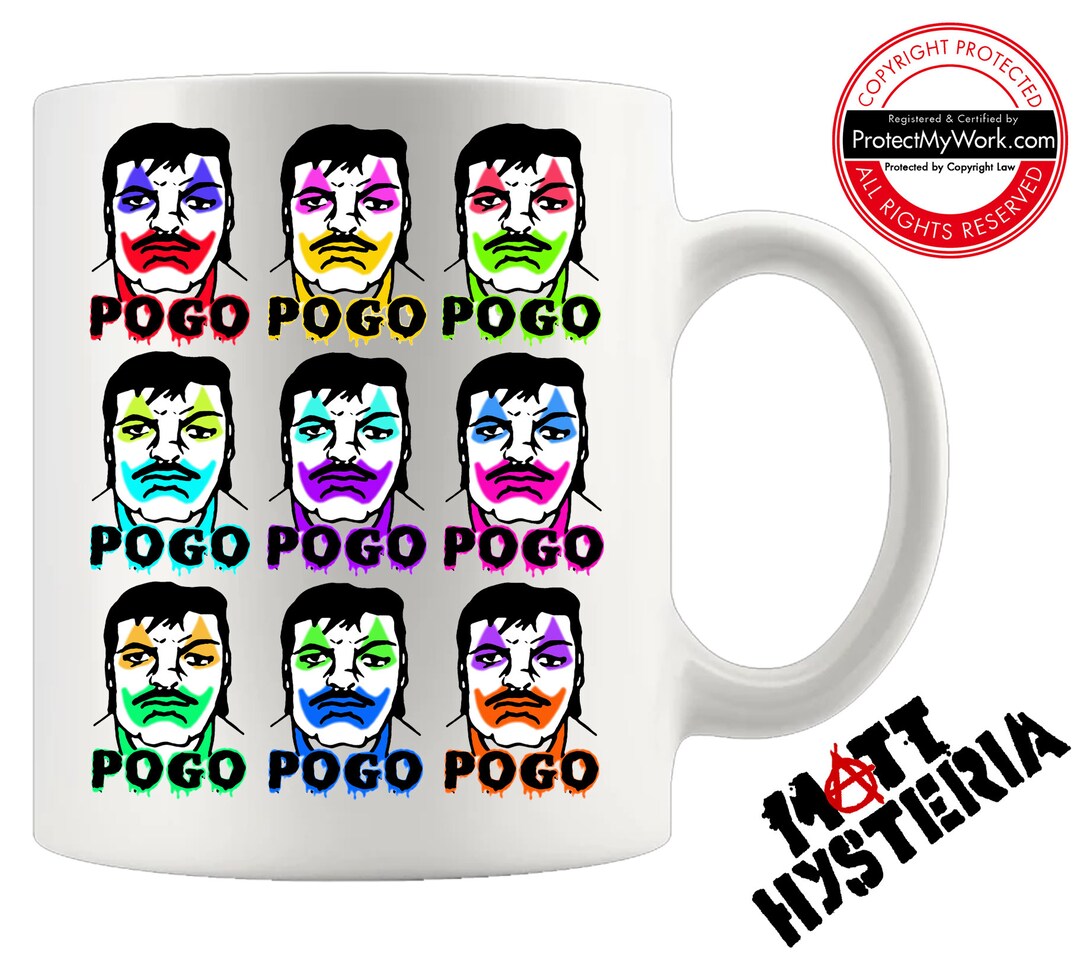 Matt Hysteria - Pogo Mug - Etsy