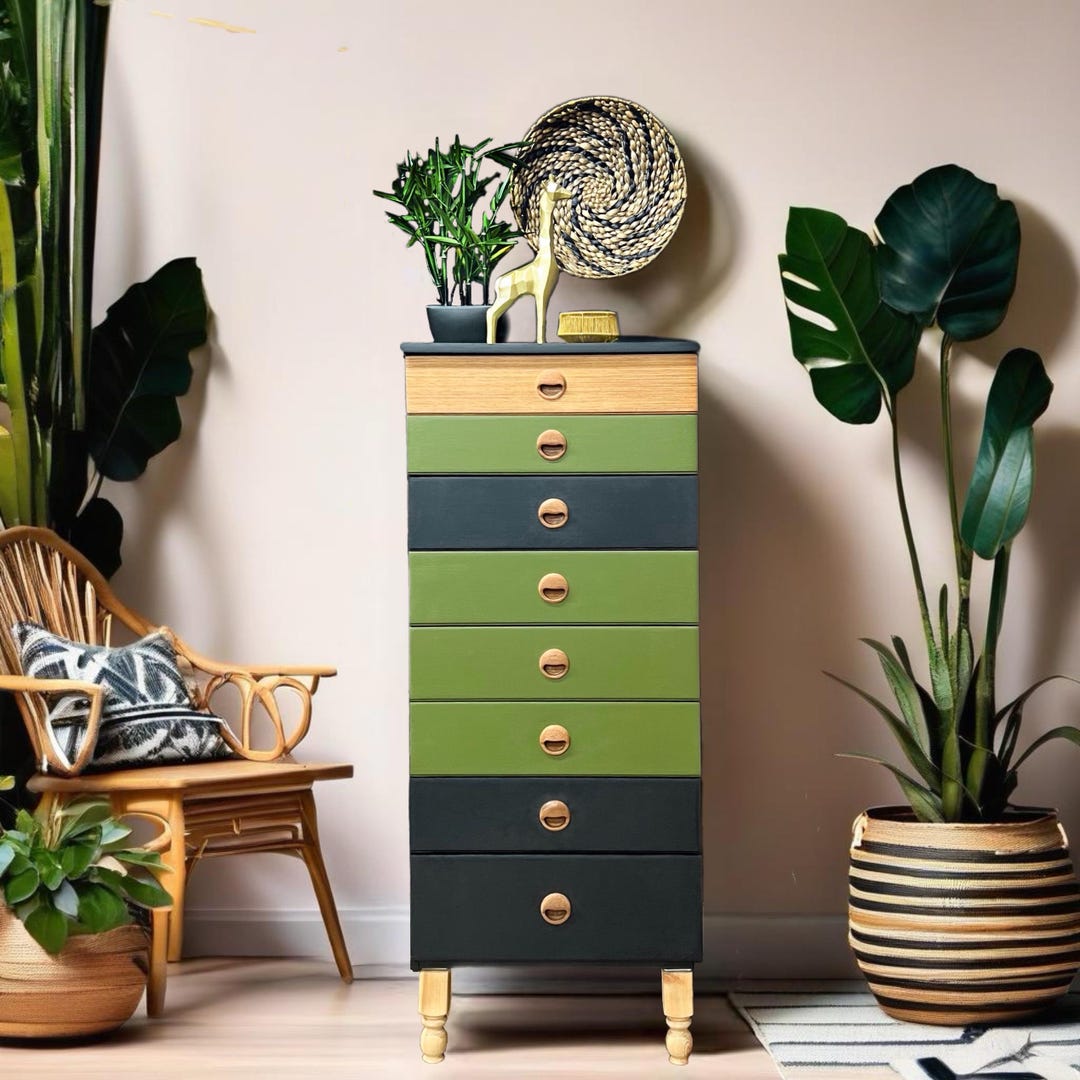 Beautifully Refurbished Teak Tallboy by Schreiber - Sold but Can ...