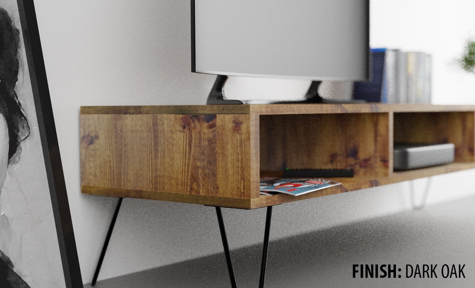 Scandinavian TV Cabinet TV Stand TV Unit Console Table - Etsy