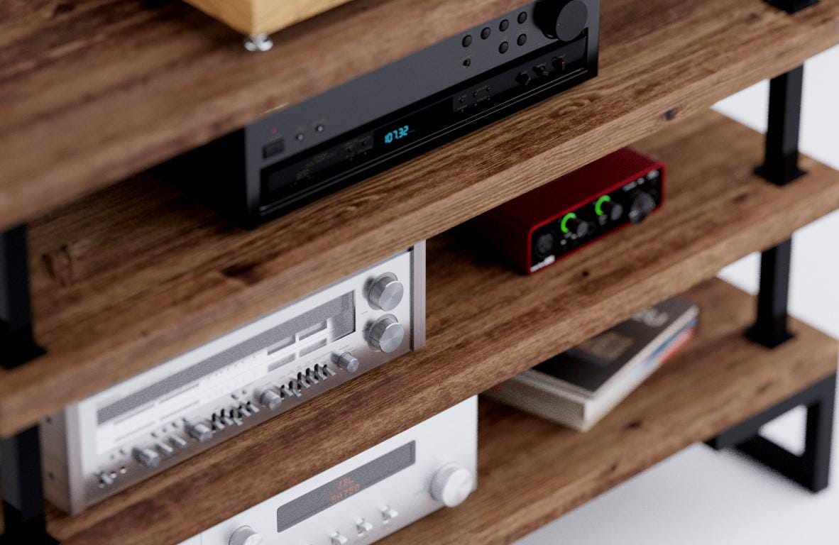 Kolstad Hifi Rack - Amp Rack - Hifi Racks - Amplifier Rack - Turntable ...