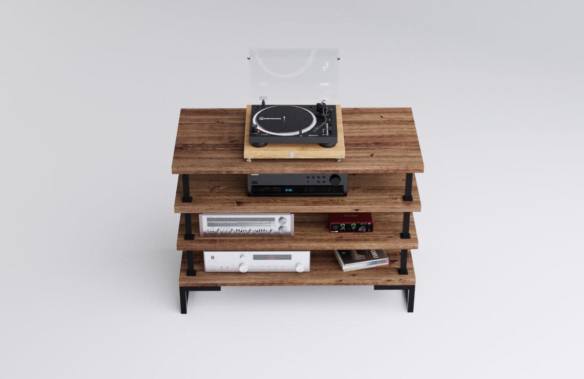 Kolstad Hifi Rack - Amp Rack - Hifi Racks - Amplifier Rack - Turntable ...
