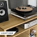 Vinyl Record Storage Cabinet With Floating Shelf Minimal Vinyl Storage ...