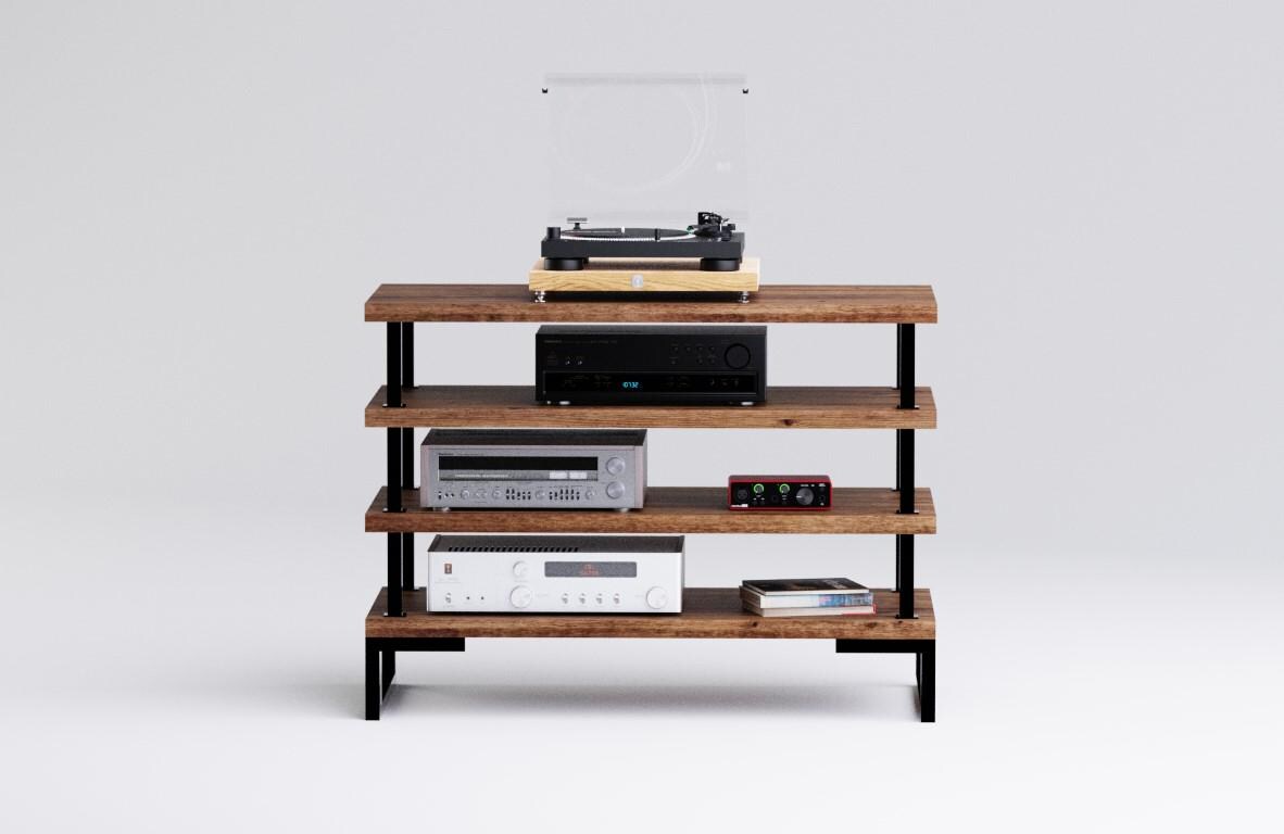 Kolstad Hifi Rack - Amp Rack - Hifi Racks - Amplifier Rack - Turntable ...