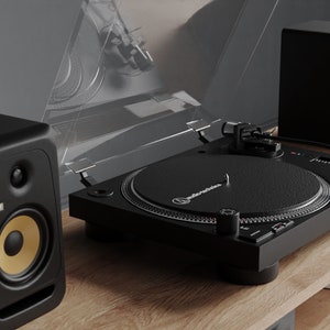 Solid Oak Vinyl Record Cabinet With Isolation American White Oak Vinyl ...