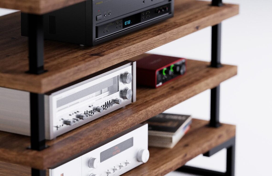 Kolstad Hifi Rack - Amp Rack - Hifi Racks - Amplifier Rack - Turntable ...
