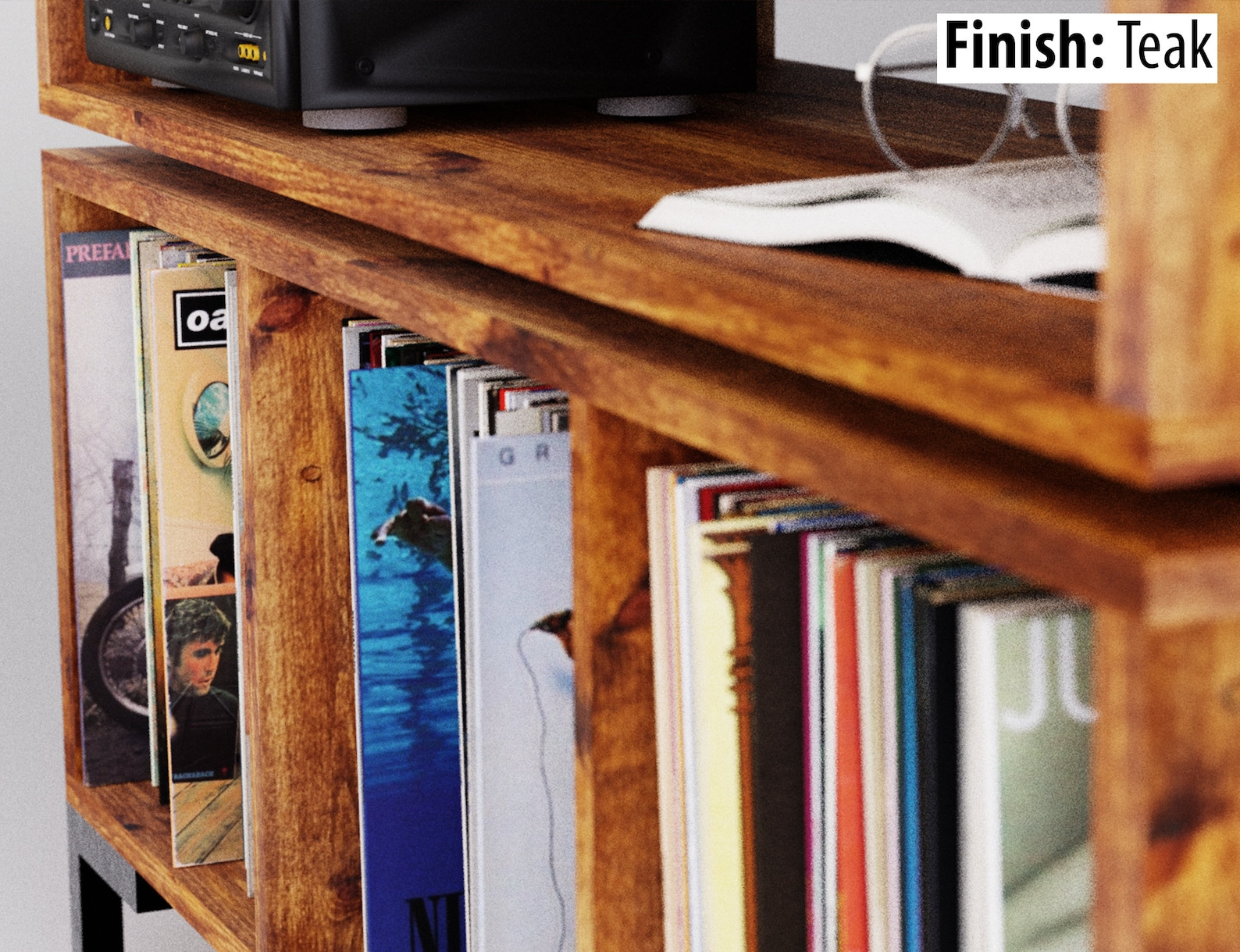 3 Tier Scandinavian Hi Fi Rack Audio Rack Component Rack - Etsy UK