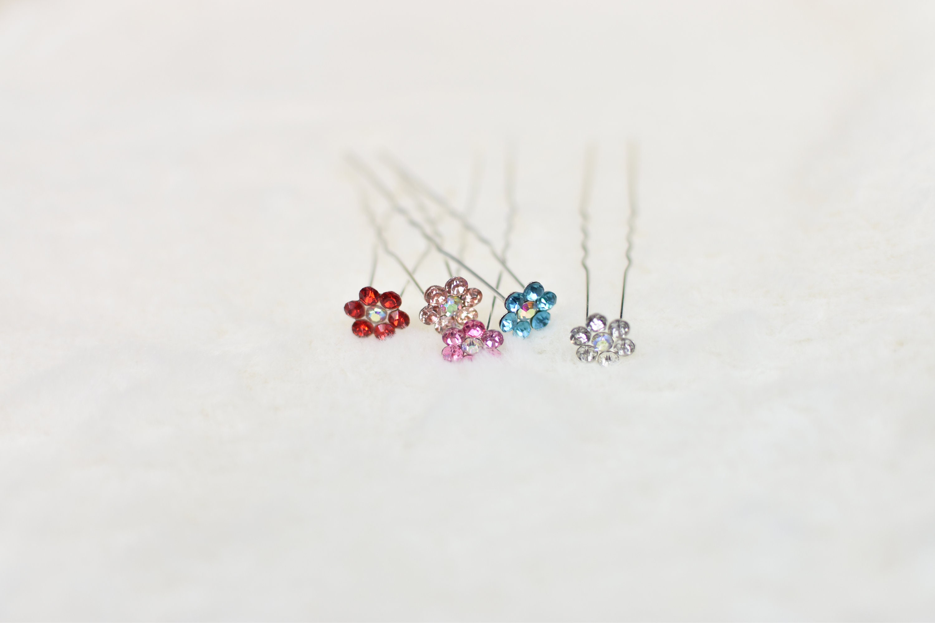 10 Pieces Bridal Silver Hair Pin Hair Piece Wedding Hair Etsy