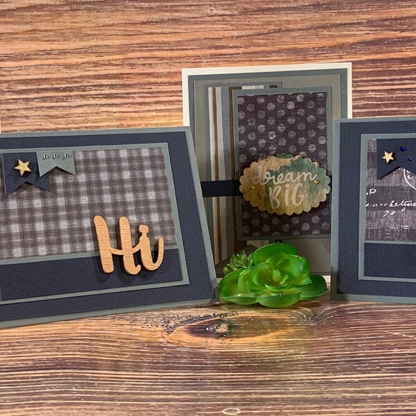 Masculine Card - Etsy