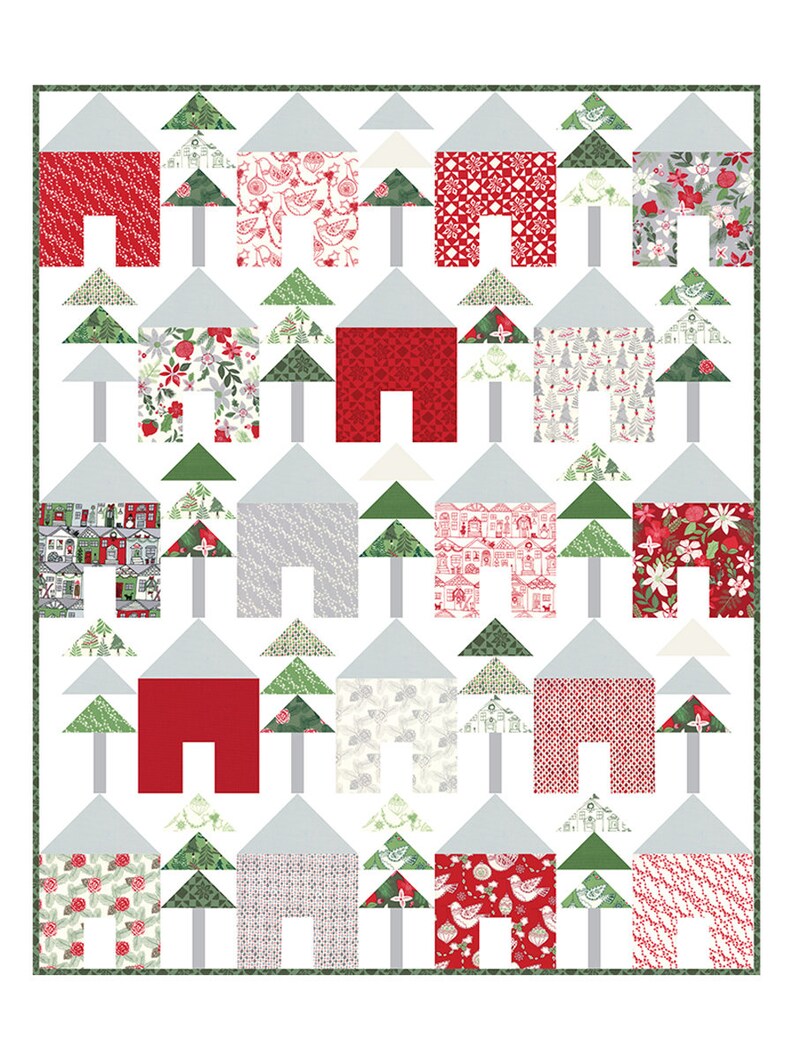Chalet PDF Quilt Pattern - Etsy