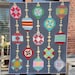 Felicity PDF Quilt Pattern, Christmas Tree Ornaments, Festive Modern or ...